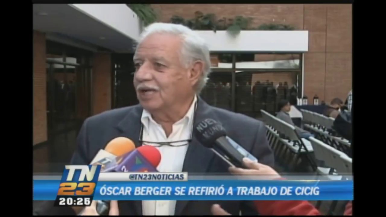 Expresidente de Guatemala Óscar Berger se refirió a trabajo de CICIG ...