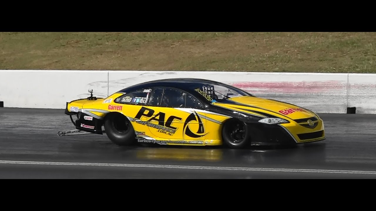 PAC PERFORMANCE MAZDA 6 6.44 @ 213 MPH SYDNEY JAMBOREE 2016 - YouTube
