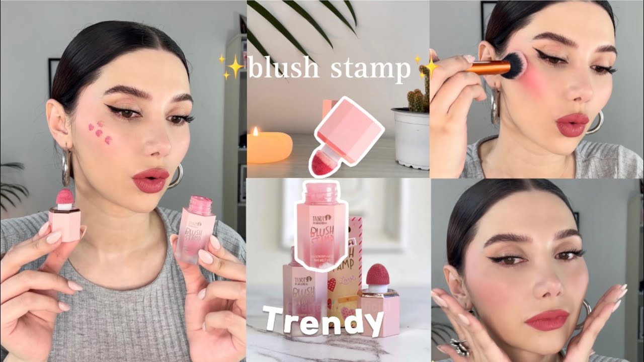 Probamos el polémico BLUSH STAMP de trendy 💄👀 ¿DUPE DE SHEGLAM? 🤔 ...