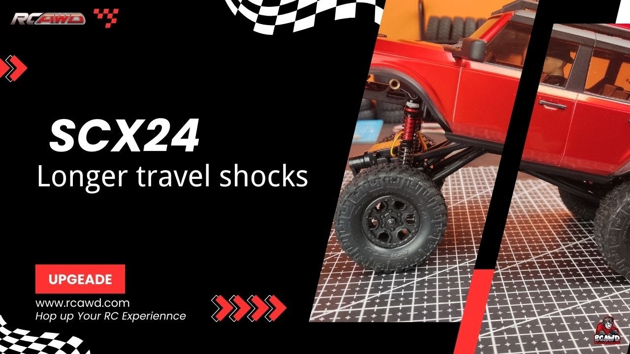 RCAWD Upgrades Axial SCX24 Series -AX24 flex shock Upgrades SCX24 ...
