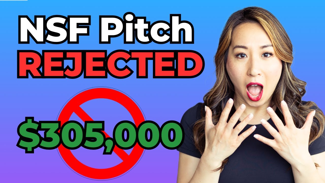 REJECTED NSF Project Pitch – What to do next? - YouTube