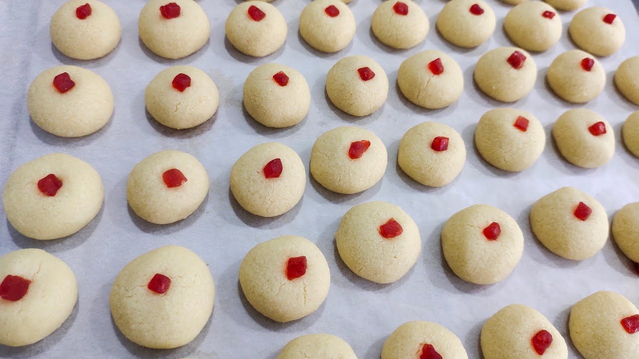 biskut arab minyak sapi tiga bahan - YouTube