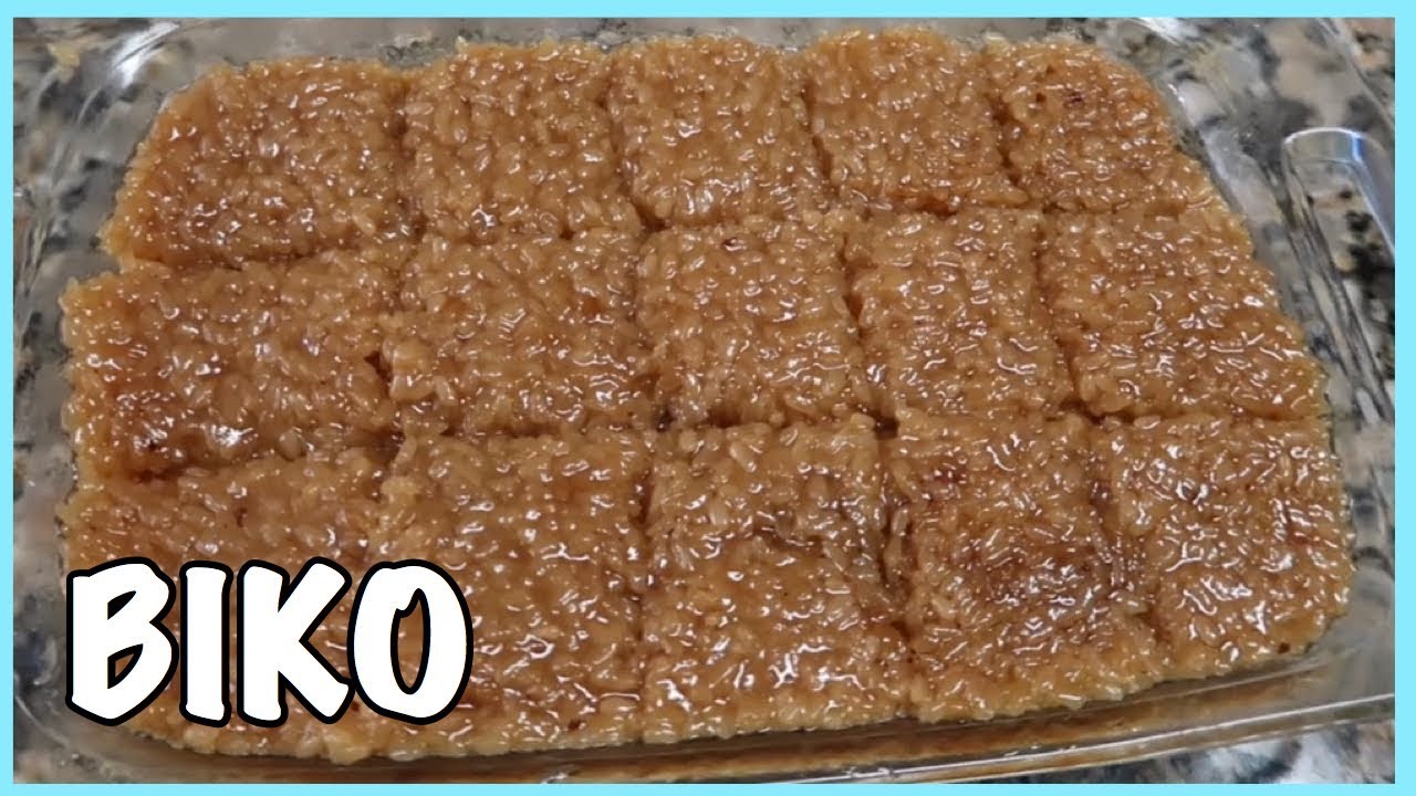 HOW TO COOK EASY BIKO ( STICKY SWEET RICE) - YouTube