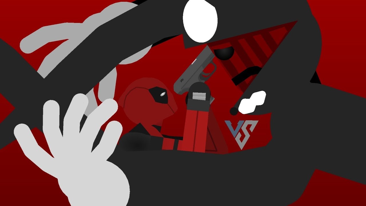 Deadpool VS. Cartoon Mouse | Stick Nodes - YouTube