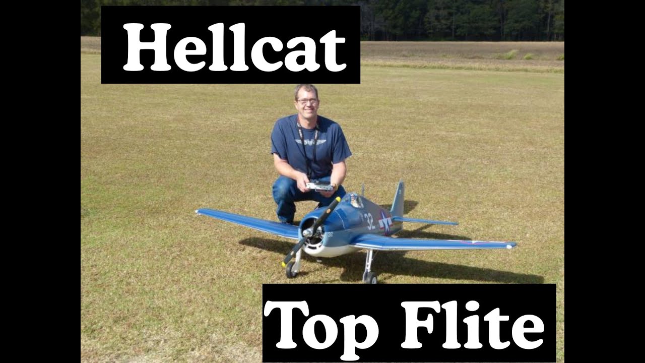 Top Flite Hellcat Saito FG 60 At Tarheel R/C Flyers 2021 Warbirds Over ...