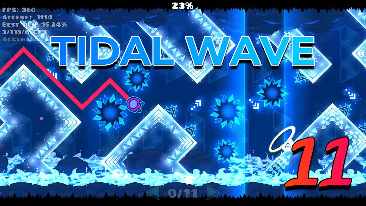 Tidal Wave (practice) / Day 11 - YouTube