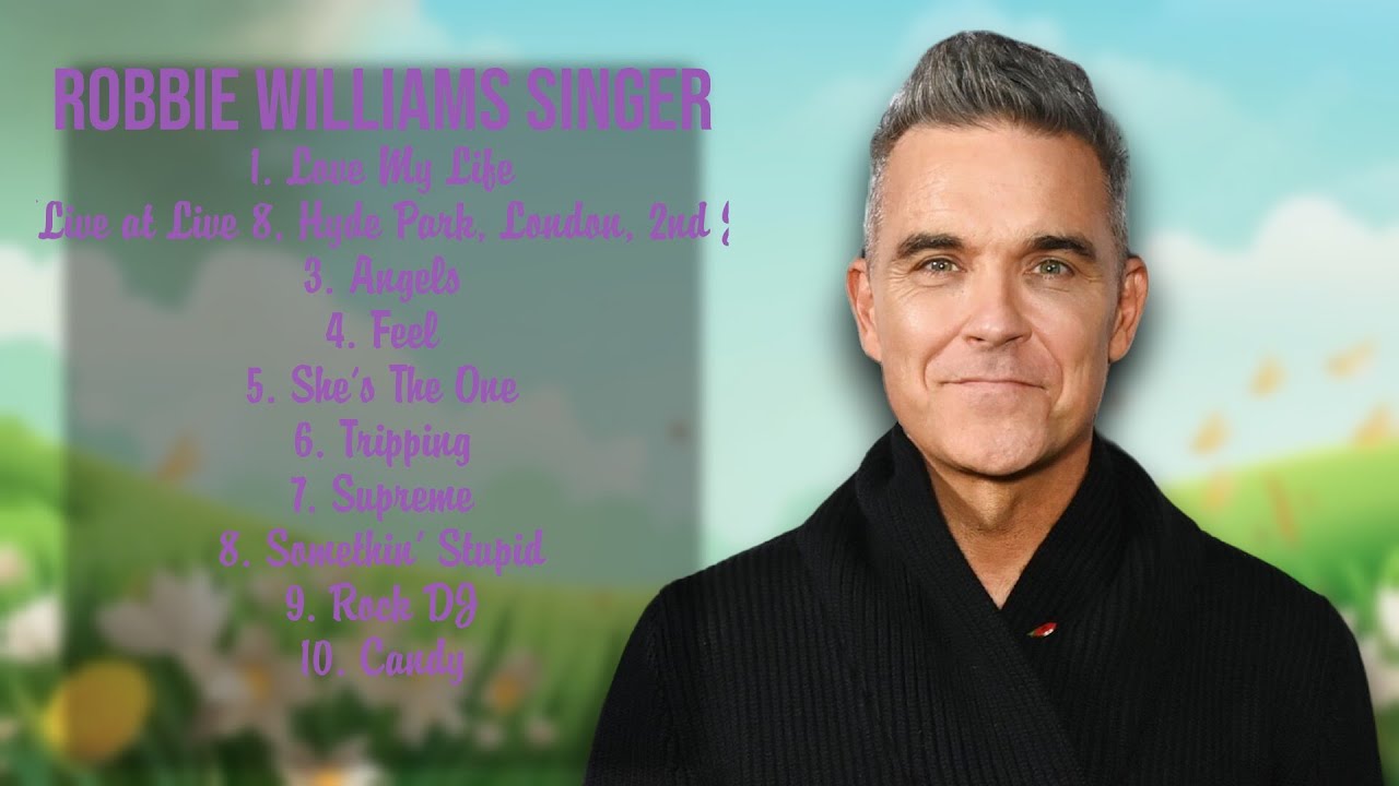 Robbie Williams Singer-Hit music roundup for 2024-Top-Charting Tracks ...