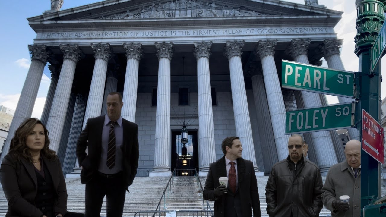 The Real Law & Order | A Tour of the SVU Court House Steps in New York ...