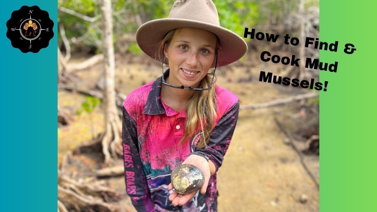 How to find and Cook Mud Mussels! - YouTube