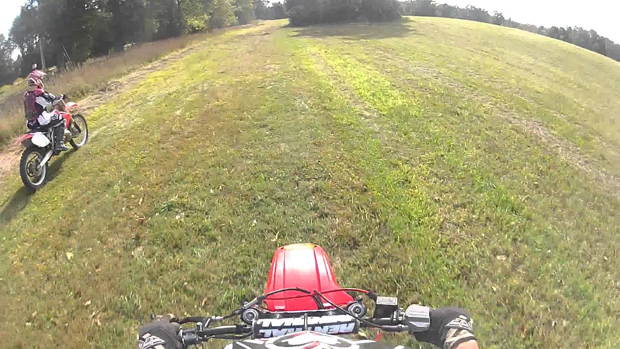 ATC 500R Field Ride - YouTube