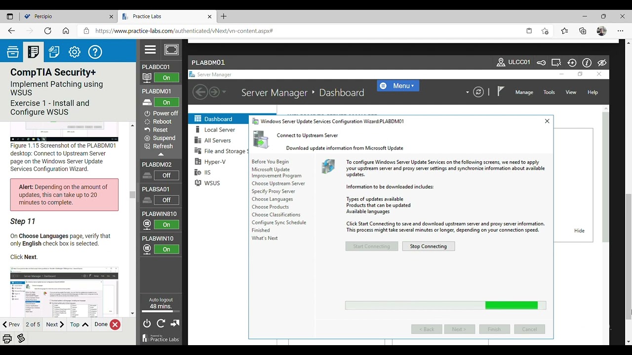 Implement Patching using WSUS - YouTube