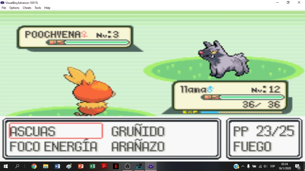 inicio en pokemon ruby - YouTube