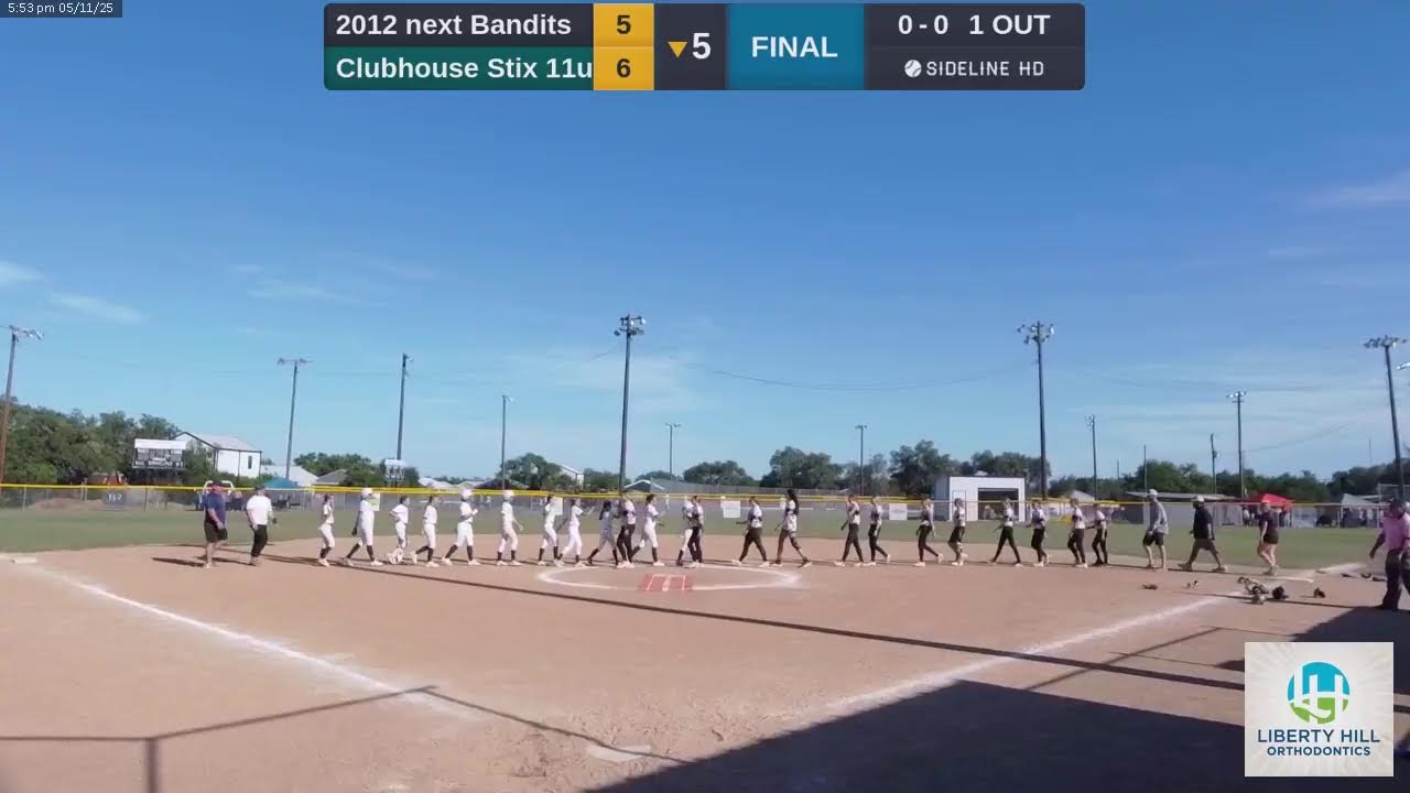 Clubhouse Stix 11u vs. 2012 next Bandits (2025.05.11) - YouTube