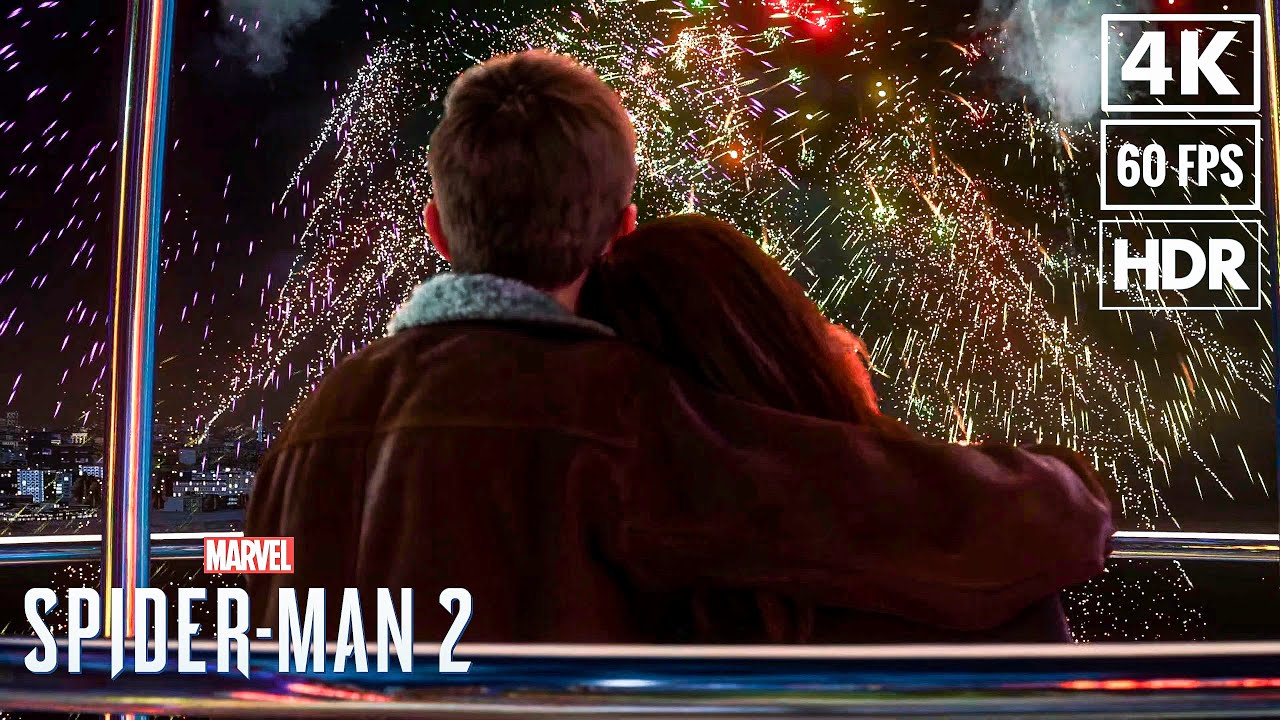 Peter and MJ Ferris Wheel Scene - Coney Island: Spider-Man 2 - PS5 ...