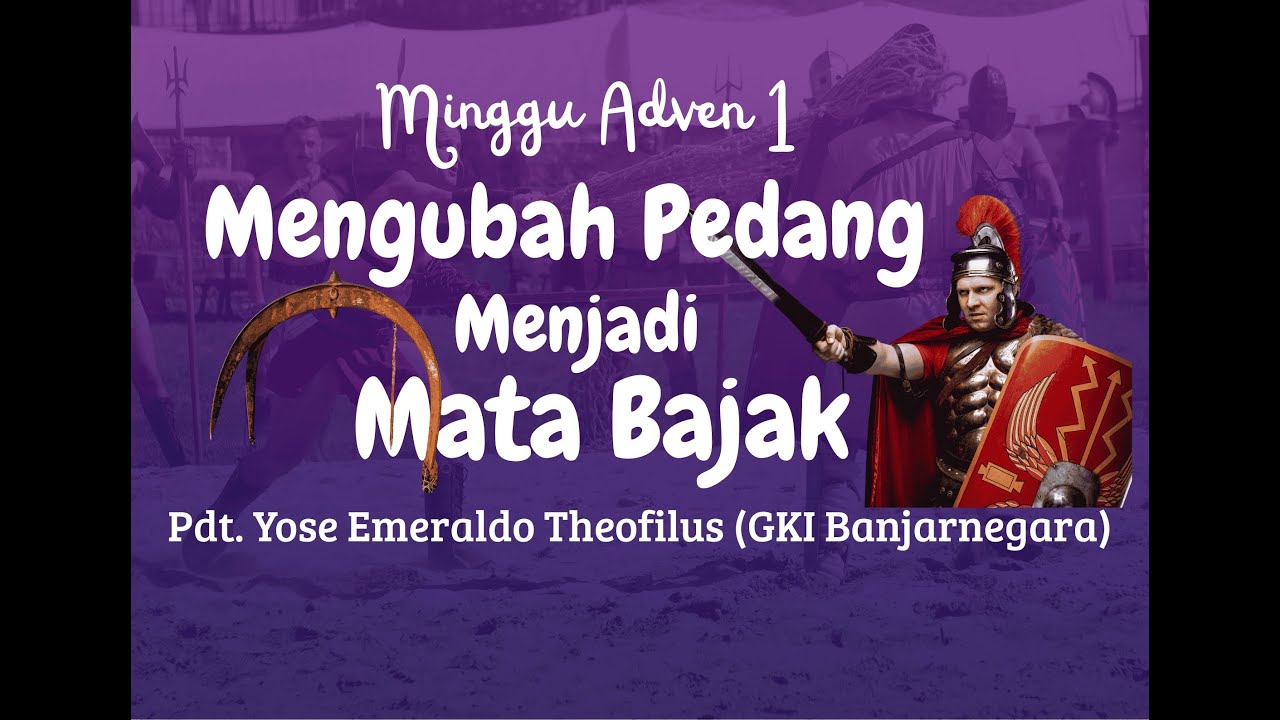 KEBAKTIAN MINGGU, 30 NOVEMBER 2025 - PDT. YOSE EMERALDO THEOFILUS (dari ...
