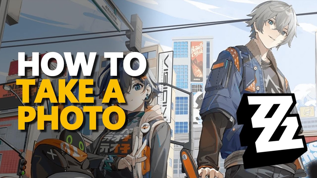 How to take a photo Zenless Zone Zero - YouTube