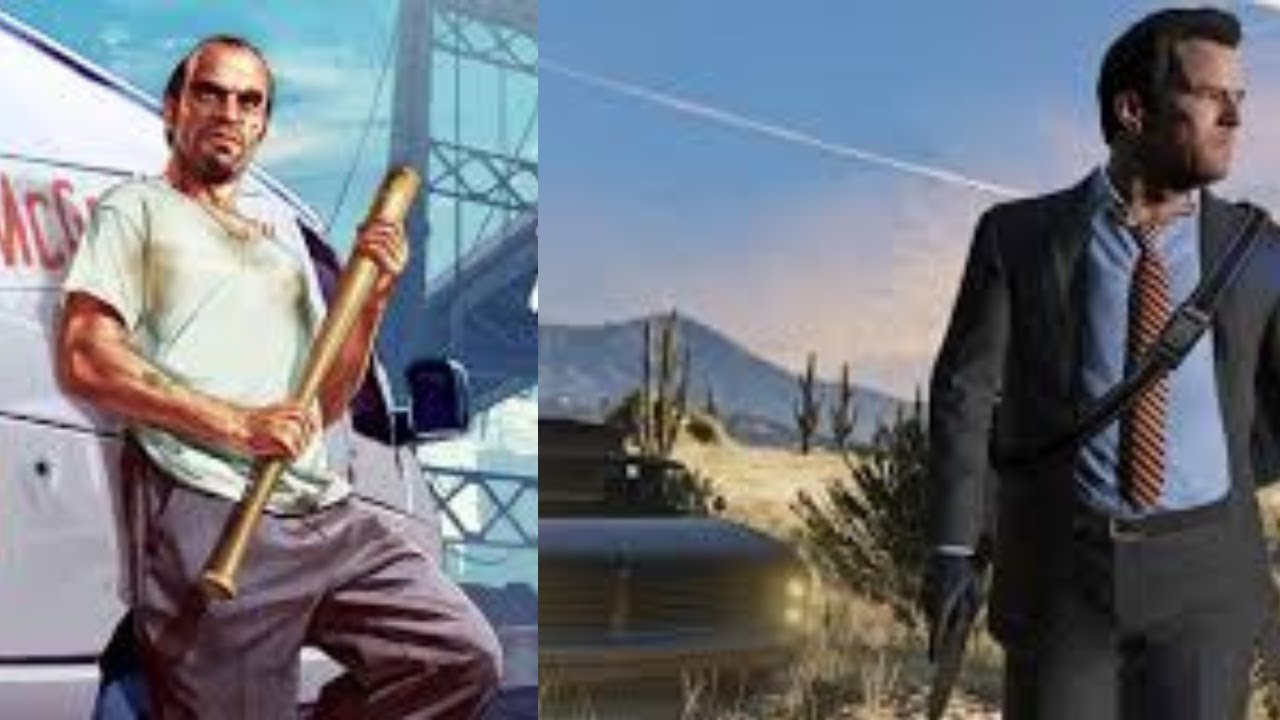 gta 5 gameplay playing as mike and Trevor (mission by the book ) - YouTube