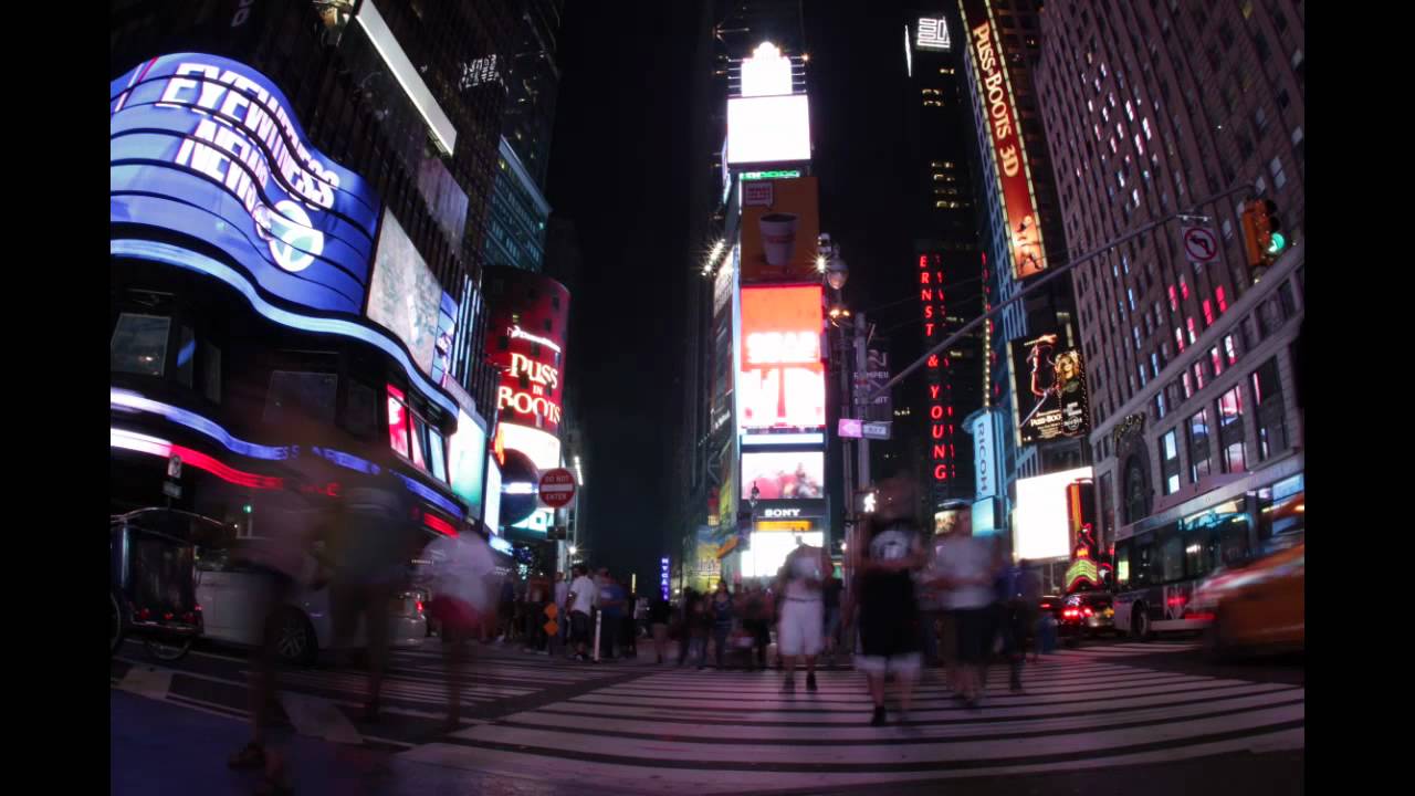 times square [time-lapse] - YouTube