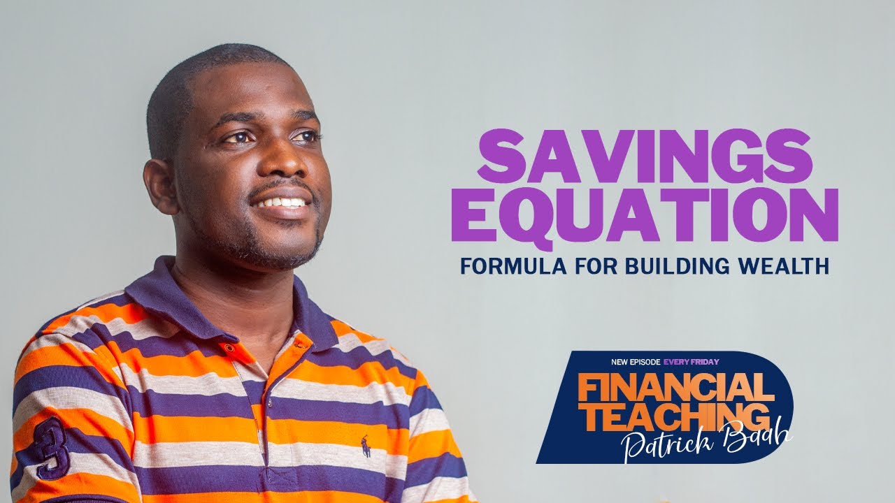 GHC 500(INCOME) - GHC (50) SAVINGS = GHC 450 EXPENSES. SAVINGS EQUATION ...