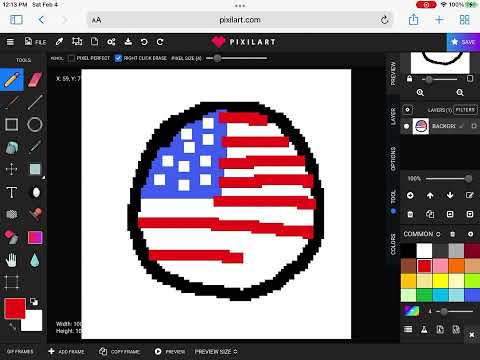 How to draw Countryballs!: USA ball - YouTube
