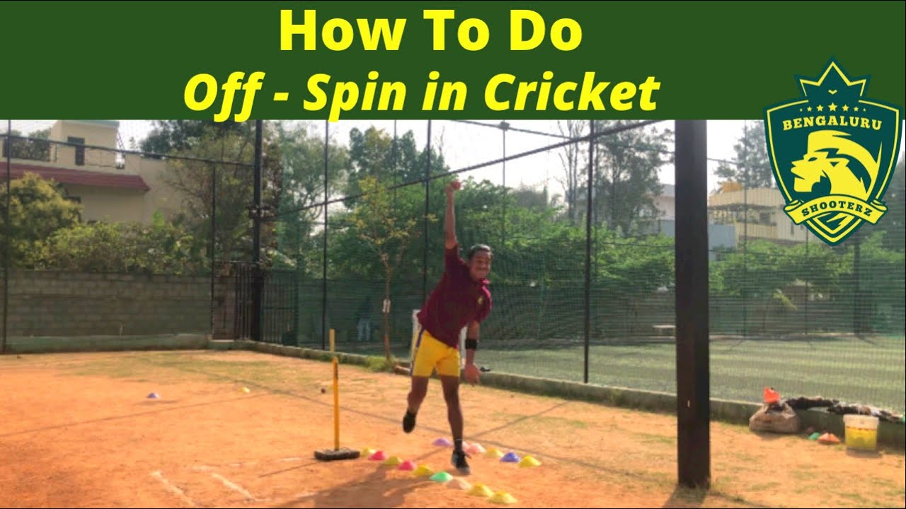 How to bowl Off Spin in Cricket #cricket - YouTube