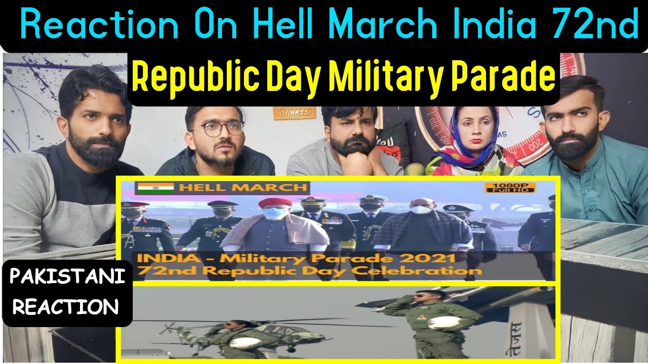 Reaction On Hell March - India 72nd Republic Day Military Parade 2021. - YouTube