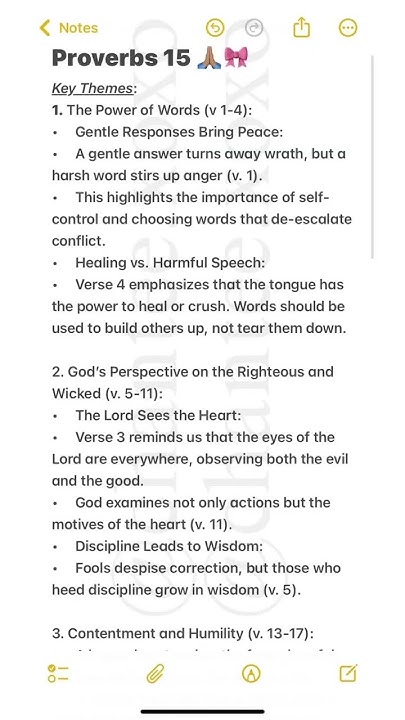 Proverbs 15 reminds us that a gentle answer turns away wrath, but harsh ...