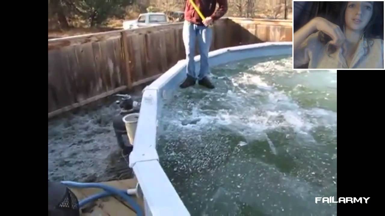 Pool fails compilation- reaction - YouTube