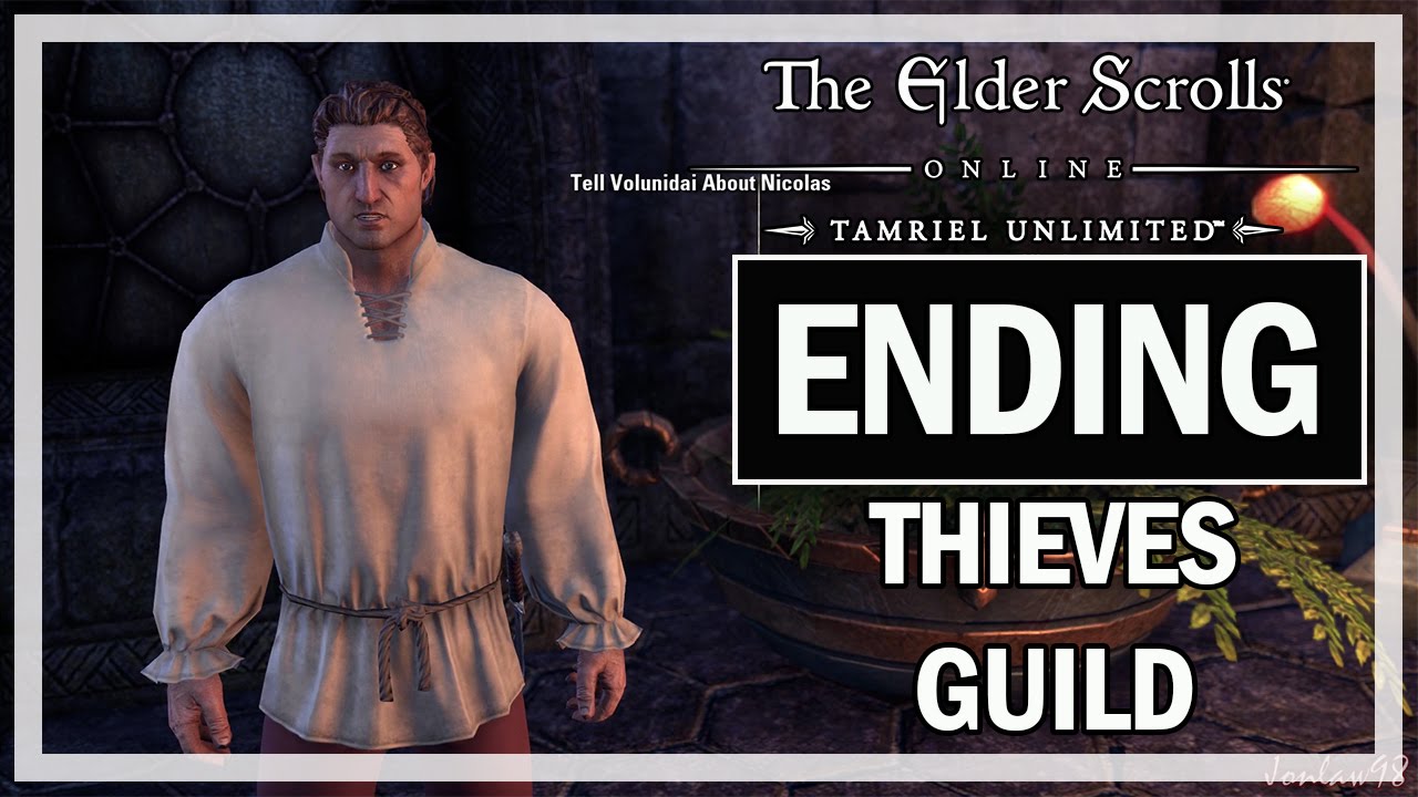 The Elder Scrolls Online - Thieves Guild Ending - Gameplay Walkthrough ...
