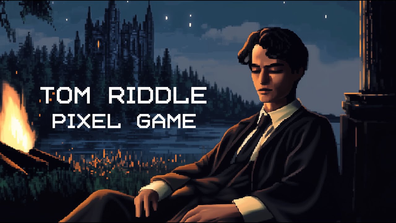 🌙 "Hey, Student! Relax With Tom Riddle | ASMR RP Pixel Game ...