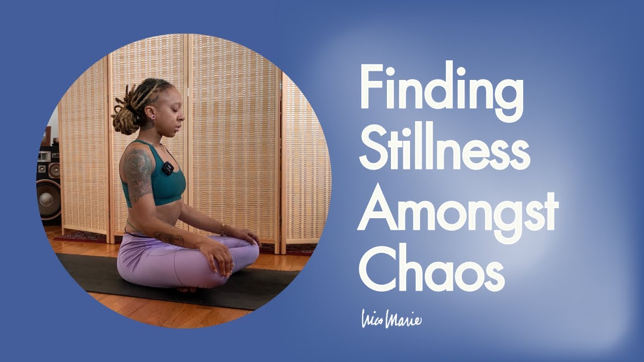 Finding Stillness Amongst Chaos | 15 Minute Yoga Practice - YouTube