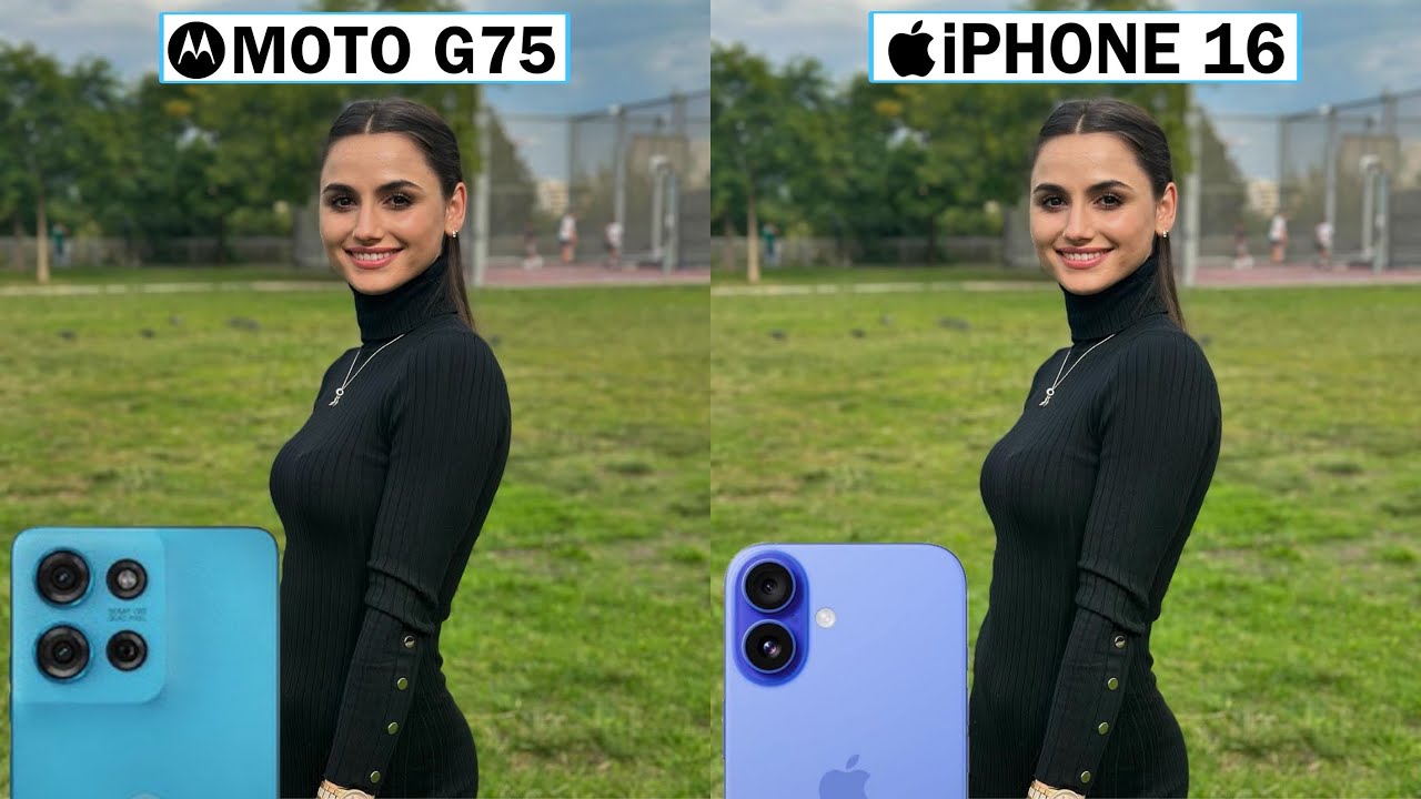Motorola Moto G75 5G Vs iPhone 16 Camera Test Comparison | Moto G75 ...