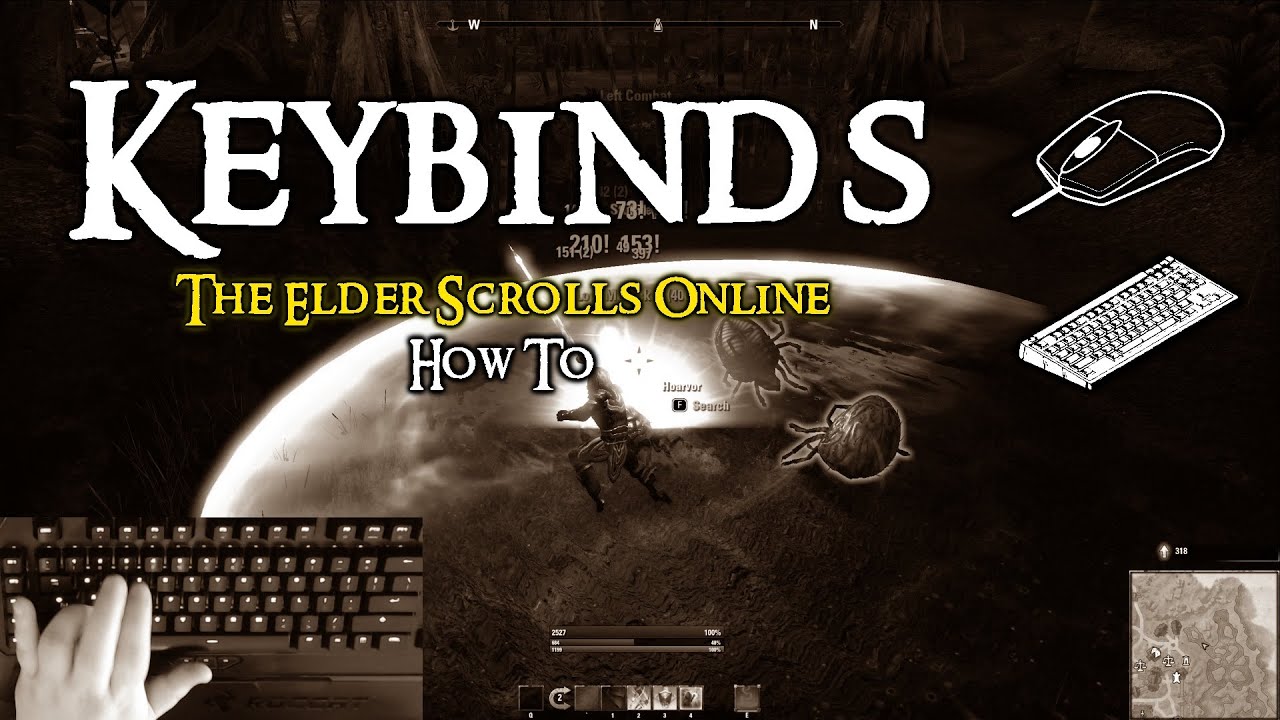 ESO Keybinds - Set Up How To - YouTube