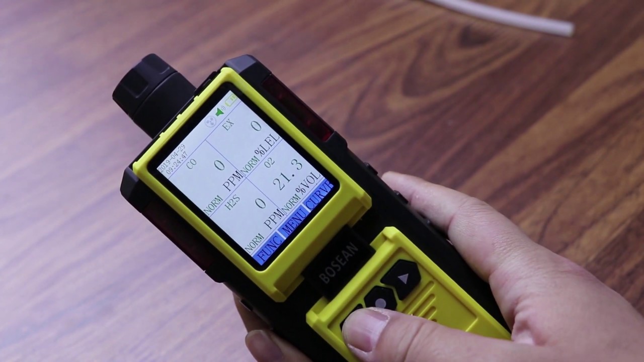 portable pump suction type multi gas detector gas detector with inner ...