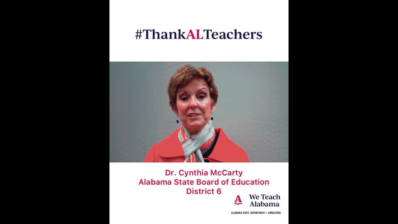#ThankALTeachers - Dr. Cynthia McCarty - YouTube