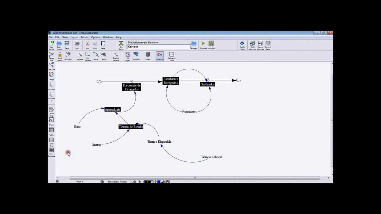 Ejemplo Modelo en Vensim - YouTube
