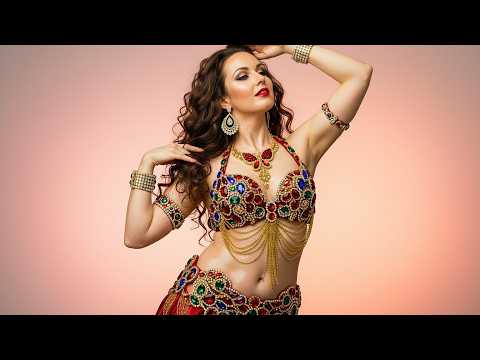 Belly Dance in the Arabian Desert | Arabic Palace Dance Fantasy. Cinematic Middle Eastern Beauty2025