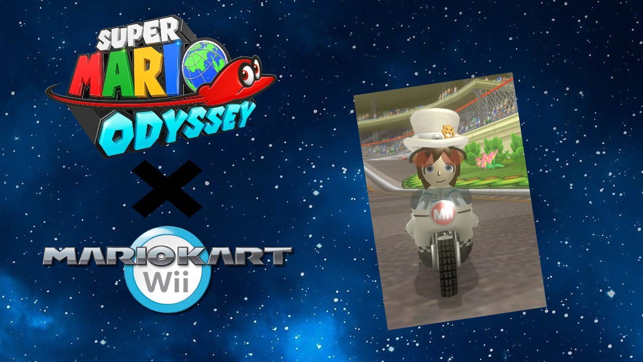 [MKW] Super Mario Odyssey Mii Bike - YouTube