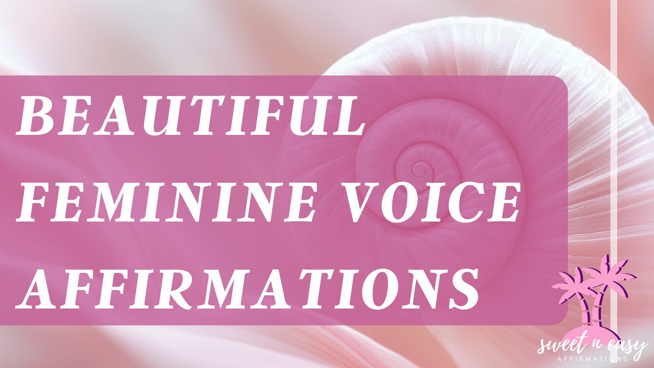 Feminine Voice Affirmations - Siren's Secret Spell - YouTube