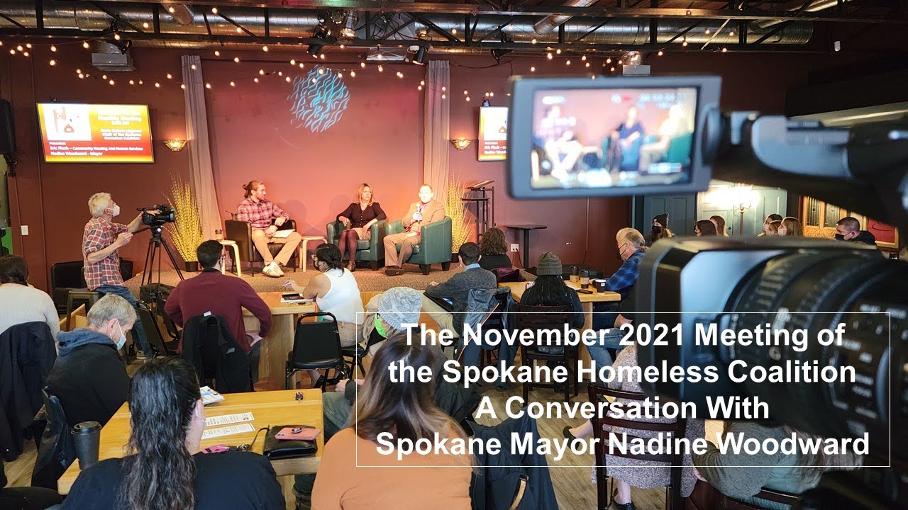 The November, 2021, Meeting of the Spokane Homeless Coalition - YouTube