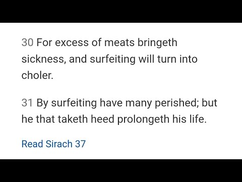 Sirach 30:18-25 KJVA 1611 - YouTube