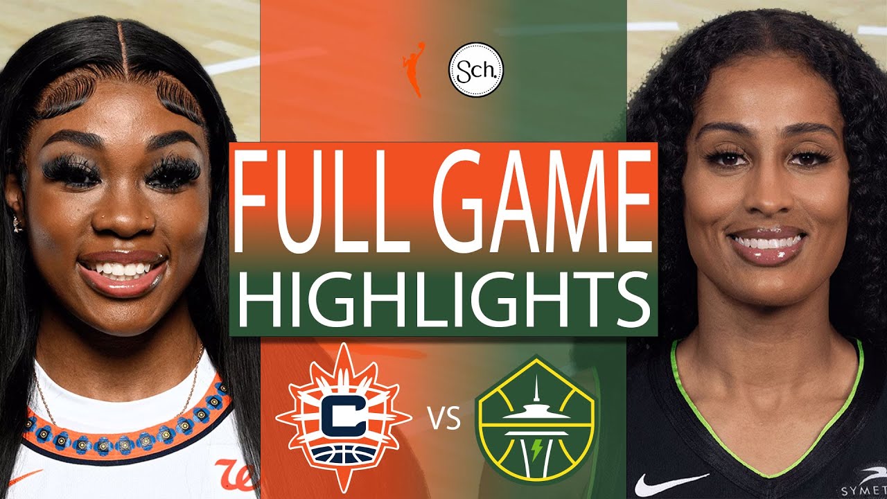 Connecticut Sun vs Seattle Storm - Full Game Highlights | June 27, 2025 ...