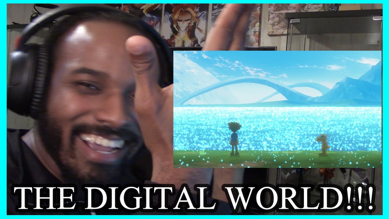 THE DIGITAL WORLD!!! Digimon Adventure (2020) Episode 3 *Reaction ...