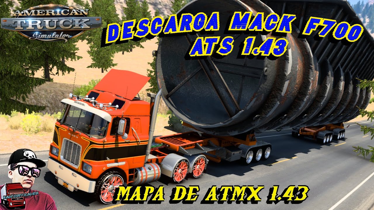 🚛 🚚DESCARGA MACK F700 ATS 1.43 MOD TUTORIAL INTS AMERICAN TRUCK ...