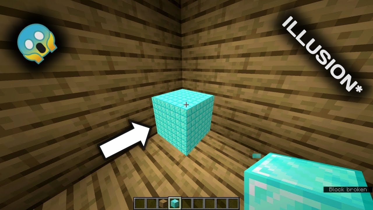 This minecraft illusion 😱 can blow your mind 🤯 | minecraft #viral #minecraft #trending - YouTube