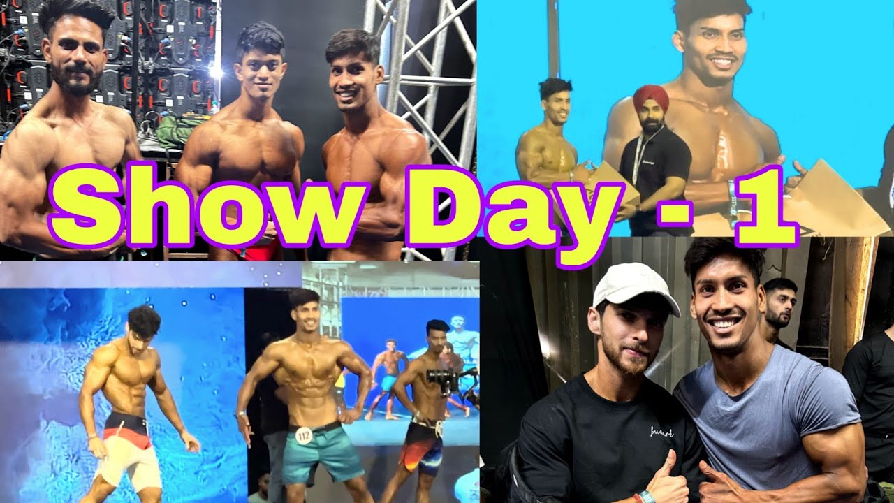 Show Day -1 | HSF EXPO 🇮🇳 | Natural Bodybuilding Show 😱| - YouTube