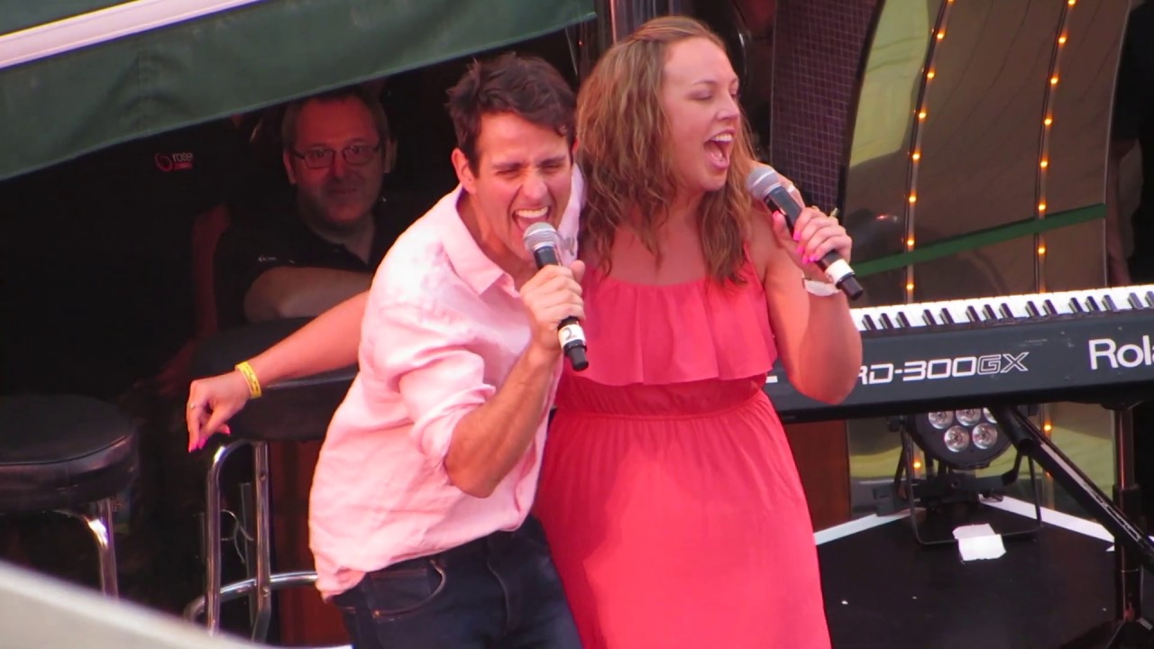 NKOTB Cruise 2014 - Duets at Dusk - Joe McIntyre & Whitney - My Life ...