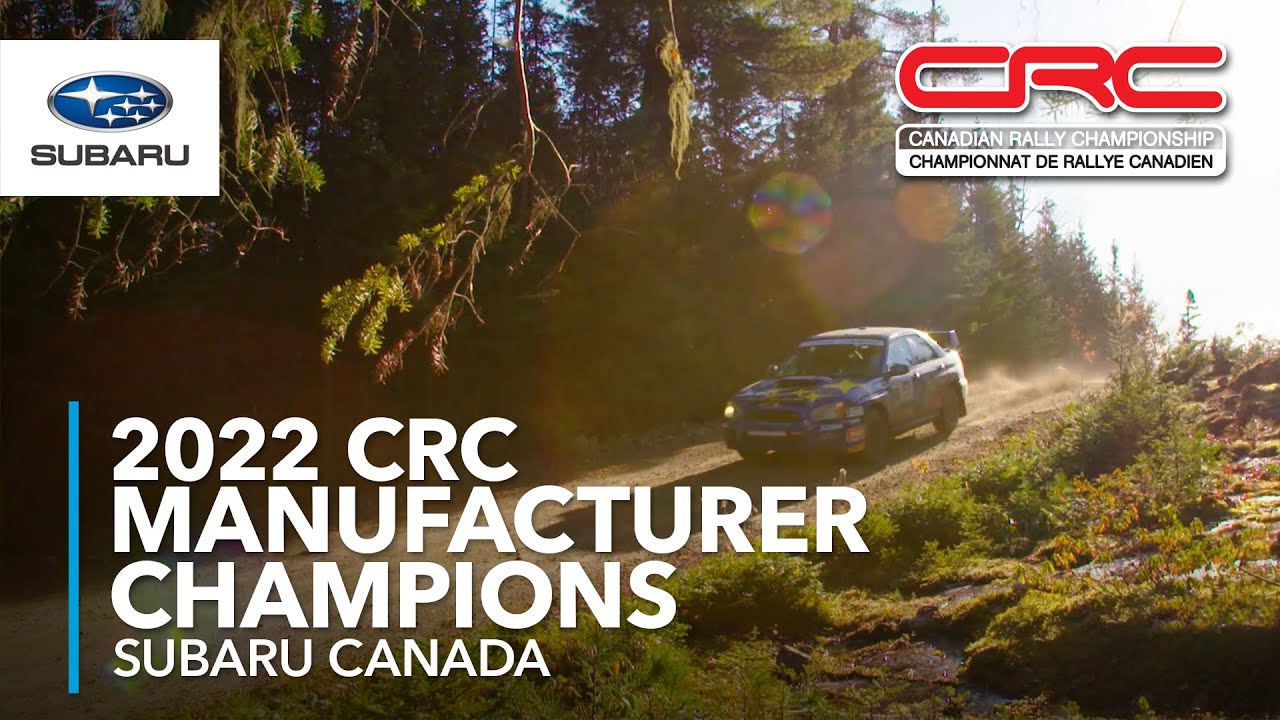 2022 Canadian Rally Champions (CRC) - Overall & Production AWD ...