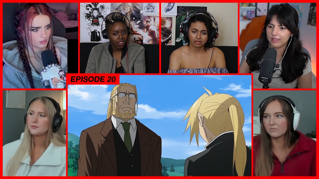 [GIRLS REACT] Edward meets Hohenheim | FMAB Ep 20 Girl Reaction Mashup ...