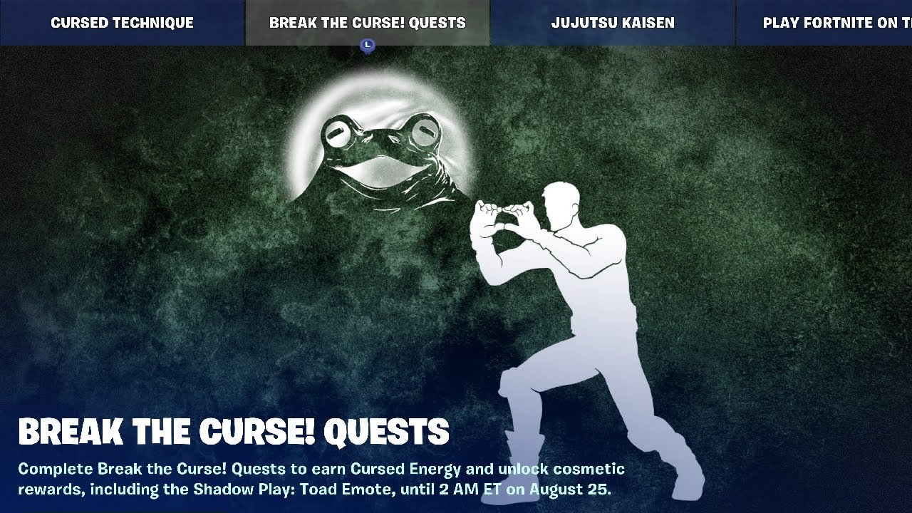Fortnite Grade 2 Quests 🔥 Break the Curse! 💔 Quest Guide - YouTube